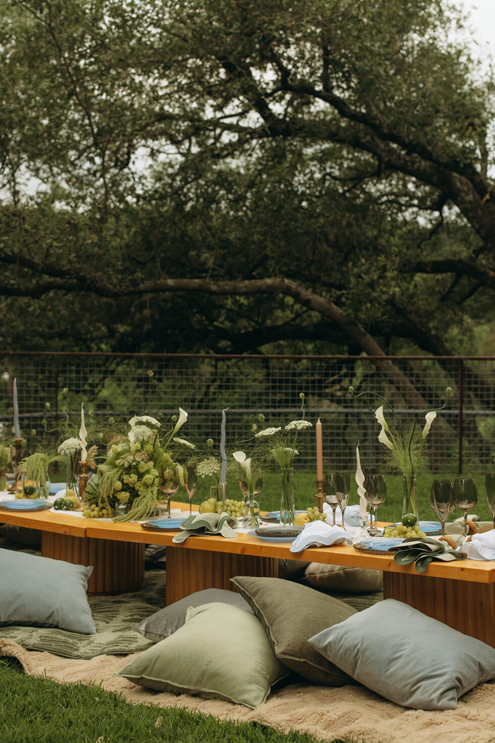 Summer Soirée | Styling Low Dining | Party at the Moontower